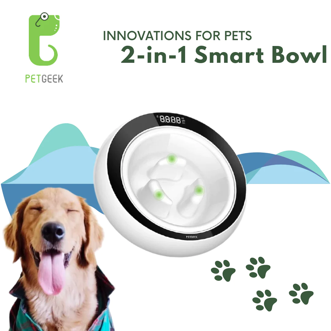 Petgeek: 2-in-1 Smart Bowl – JEPetz Pet Supplies Singapore Petgeek: 2-in-1 Smart Bowl – JEPetz Pet Supplies Singapore