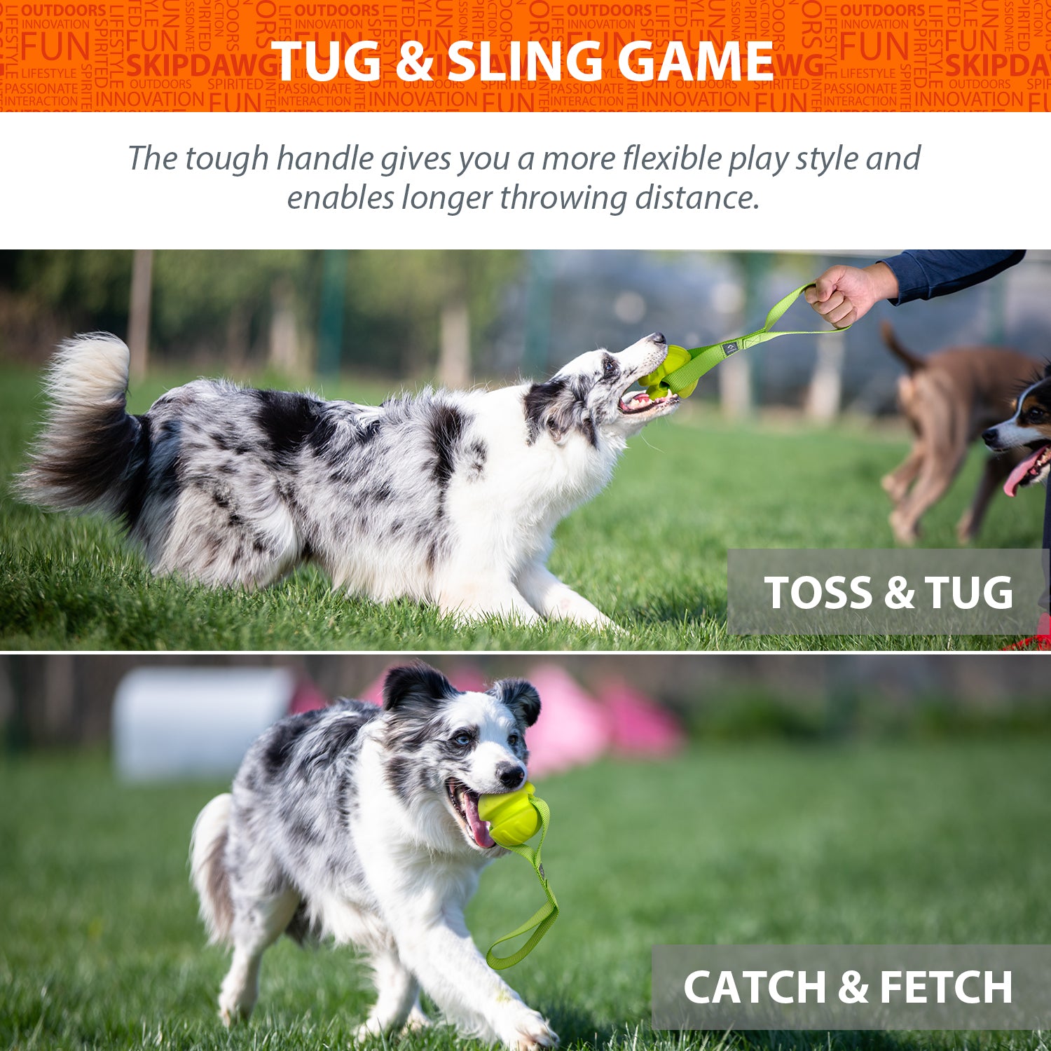 Skipdawg Original Slinger Ball – JEPetz Pet Supplies Singapore