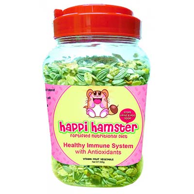 Happi Hamster Healthy Immune System Fortified Nutritional Diet 600G ...