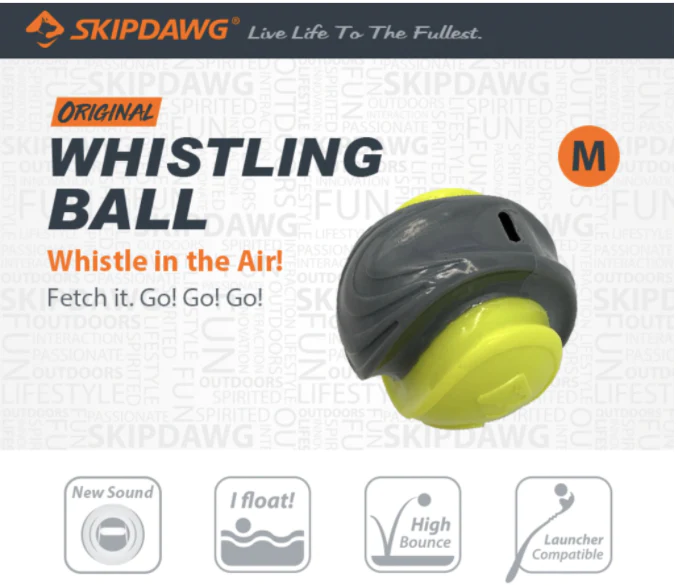Skipdawg Whistling Ball – JEPetz Pet Supplies Singapore